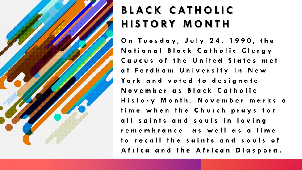 Black Catholic History Month – Virginia Catholics for Racial Justice